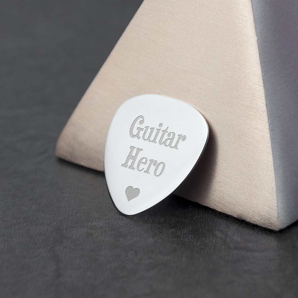 Personalised Romantic Plectrum - 🎁 Unique Gifts UK - The Gift Gazebo